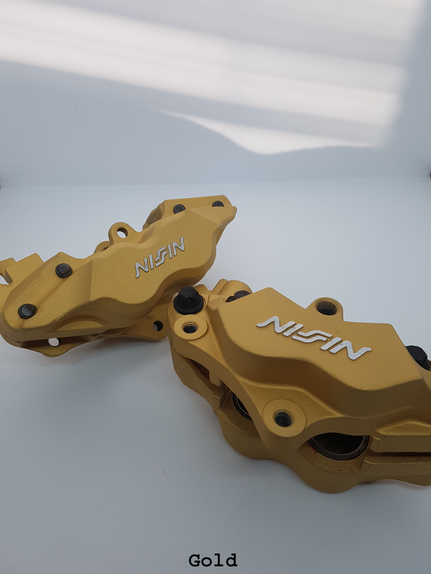Nissin 4 Pot Honda Calipers (pair) - Ragged Moto